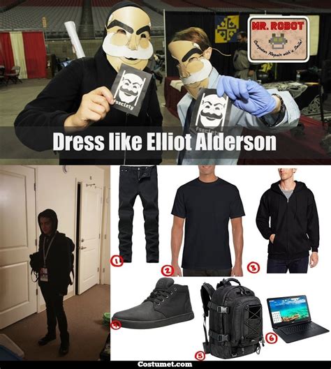 Mrrobot Fsociety Tv Outfits Costume Diycostume Cosplay