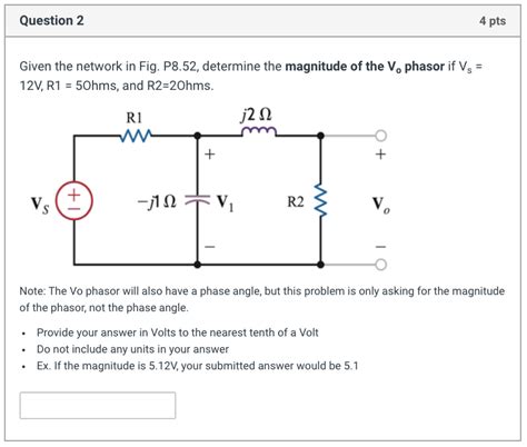 Solved Question 6 3 Pts Find Vx In The Circuit In Fig