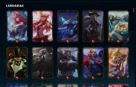 Conta Lol 290 Skins Todas Ultimate 7 Skins Prestigio League Of