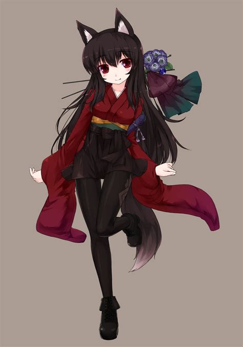Red Fox Anime Girl