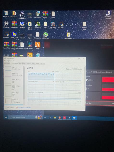Stress Testing Gpu And Its Bouncing From 100 To 75 Usage Ramdhelp