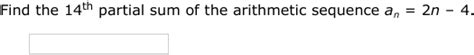 Ixl Partial Sums Of Arithmetic Series Algebra 2 Practice