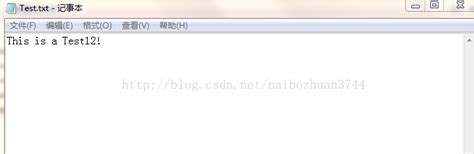 C读写txt文件（基本操作1）c Txt Csdn博客