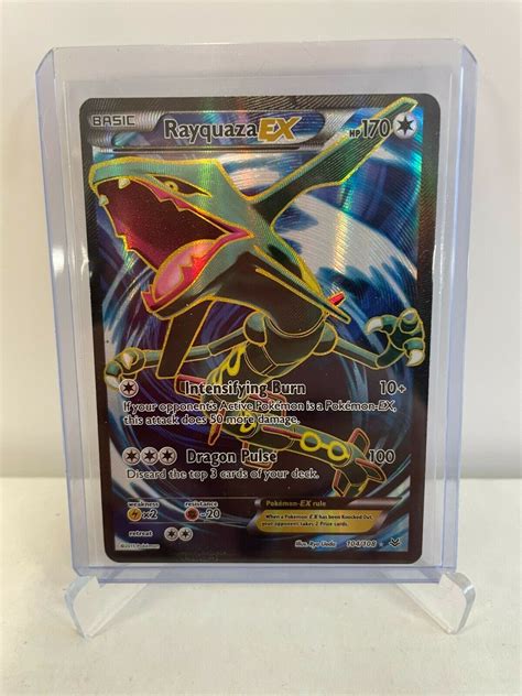 Pokemon Tcg Roaring Skies Rayquaza Ex 104108 Full Art Ultra Rare Holo