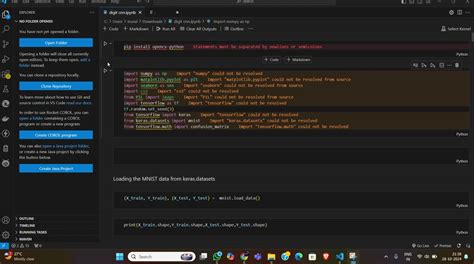 Mannam Murali On Linkedin Datascience Machinelearning Digitrecognition Ai Internship Zidio