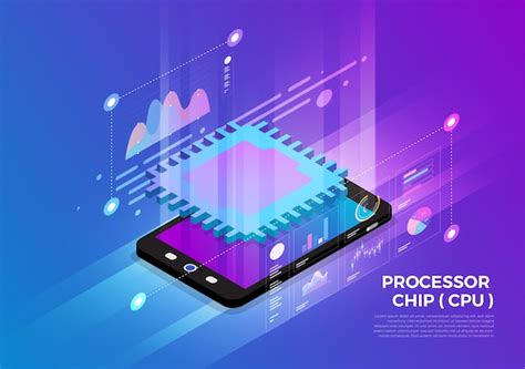 Premium Vector Isometric Illustrations Design Concept Mobile Technology Solution On Top With