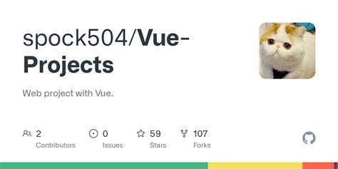 Github Spock504vue Projects Web Project With Vue