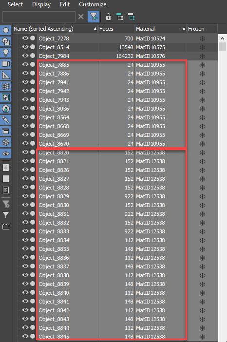 Collapsing Objects Based On Material Autodesk Community
