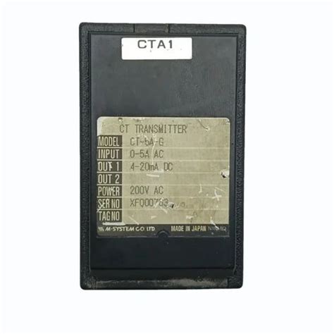 M System Ct Transmitter Ct 5a G Japan Used Refurbished At ₹ 12000 Piece In Bhavnagar