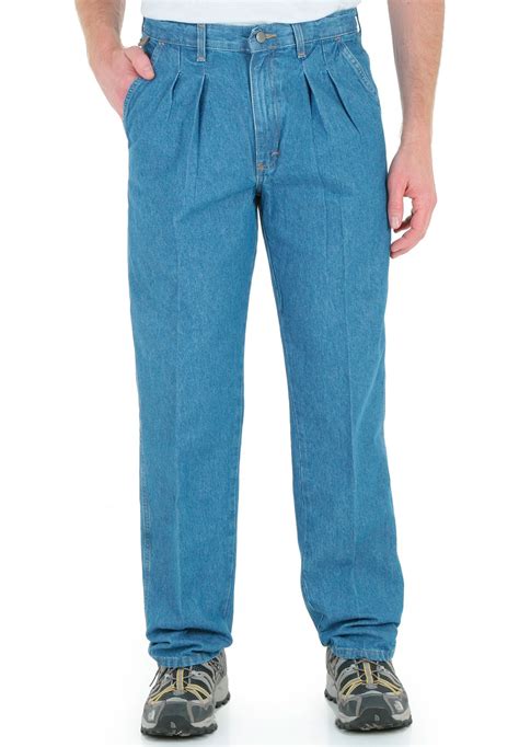 Elastic Waist Jeans Relaxed Denim Fit King Size
