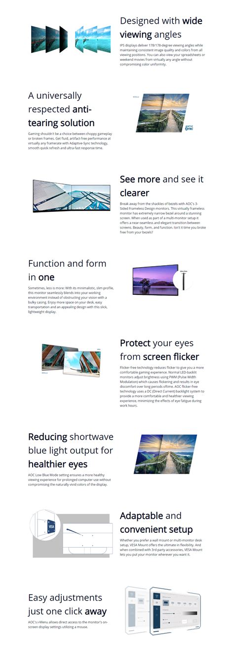 AOC 27B1H2 27inch 100Hz FHD IPS Monitor