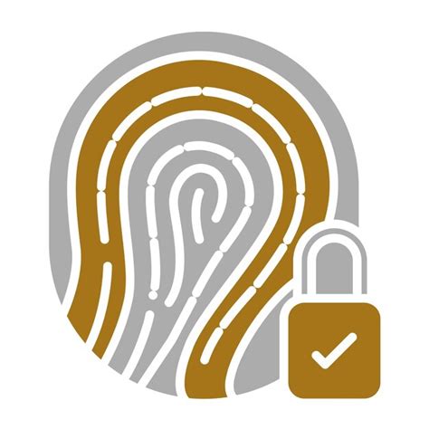 Premium Vector Vector Design Fingerprint Identification Icon Style