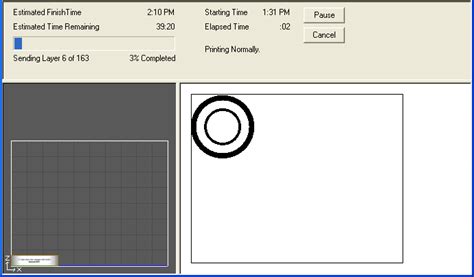 Projet Cjp X60 3dprint The Printing Dialog