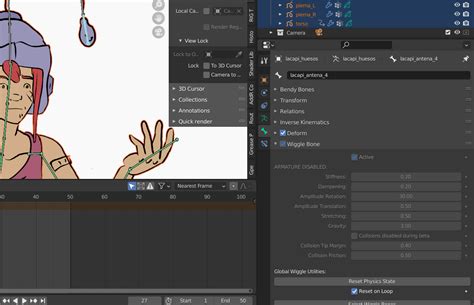 Wiggle Bones A Jiggle Bone Implementation For Released Scripts And Themes Blender