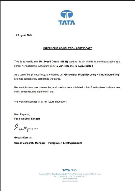 Preeti Deora On Linkedin 🌟 Internship Completion Announcement 🌟 Im