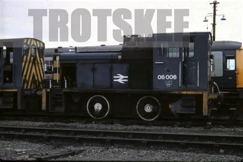 35mm Slide Br British Railways Diesel Loco Class 06 06006 1983 Original