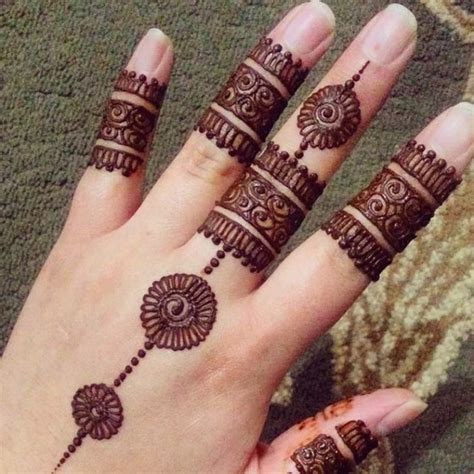 Sparkle Finger Arabic Mehndi Designs Finger Arabic Mehndi Designs
