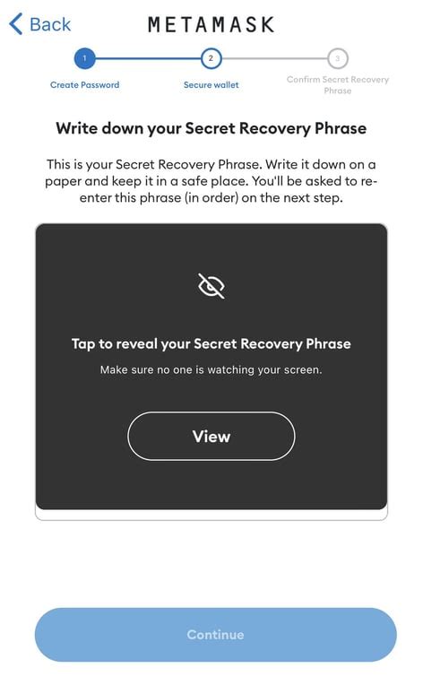 How To Create A Metamask Wallet