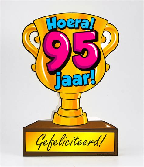 Paper Dreams Trofee Kaart 95 Jaar