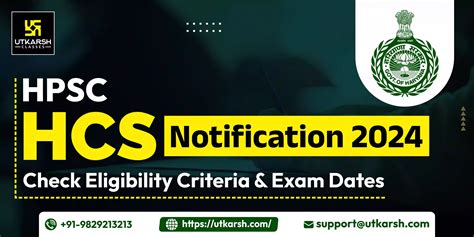 Hpsc Hcs Notification 2023 Out Check Dates Eligibility