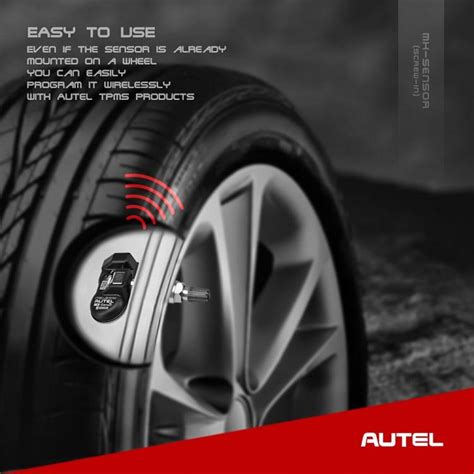 Using The Original Tpms Programming Tool Autel Tpms Tire Pressure