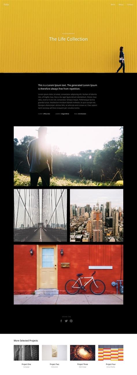 5 Impressive Divi Portfolio Layouts Divi Cake Blog