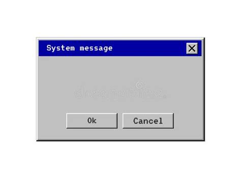 retro computer window old user interface warning message retro