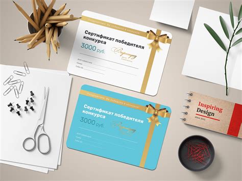 Подарочный сертификат для стоматологии «Виртуоз On Behance