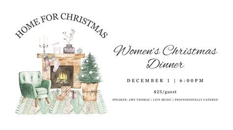 Womens Christmas Dinner Cypress Community Church