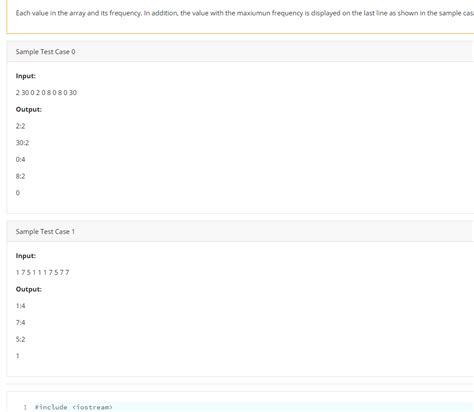 Solved Assignment 3 B Values Frequency In An Array Collapse