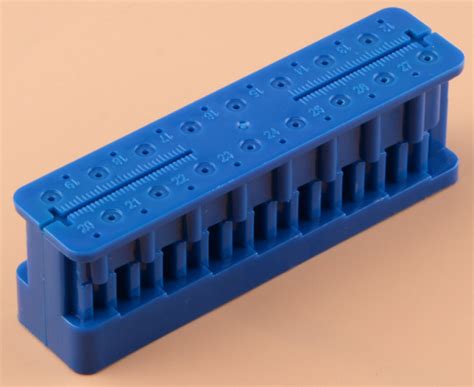 4888 Plastic Endo Measuring Block Medical Dental Solutions
