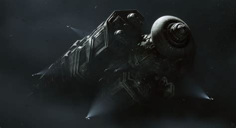 Colony Ship By Dominique Van Velsen R Imaginarytechnology