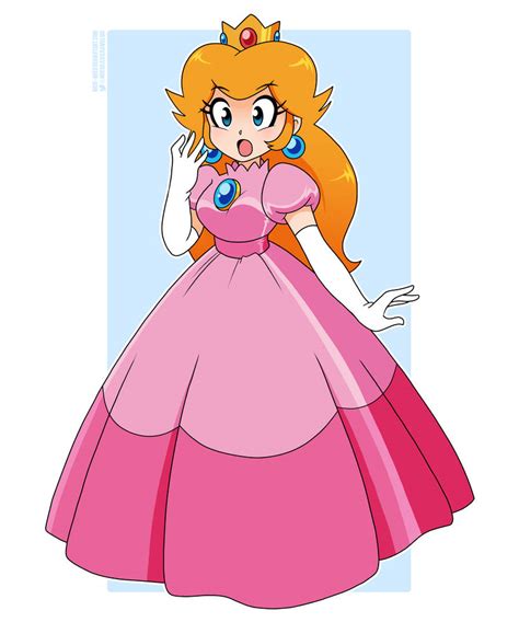 Princess Peach By Nico Neko On Deviantart