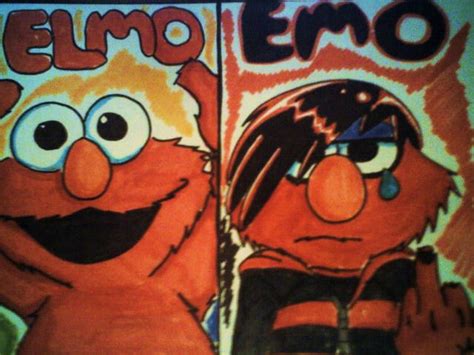 Elmo And Emo By Annakitsun3 On Deviantart