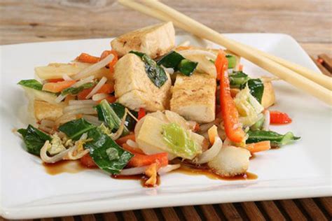 Tofu Con Verduras Receta