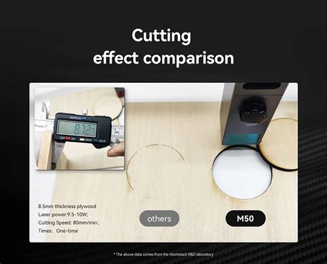 Upgraded Atomstack M50 50w Fixed Focus Laser Module For Laser Engraver