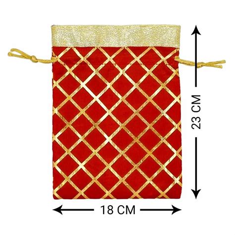 Cotton Drawstring Pouch Bag At ₹ 12piece In New Delhi Id 2856326490448