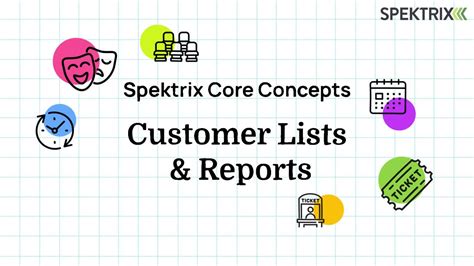 How To Use Spektrix Core Concepts