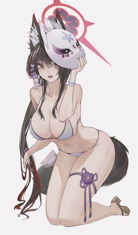 Wakamo And Wakamo Blue Archive Drawn By Yueyue No Hand Danbooru