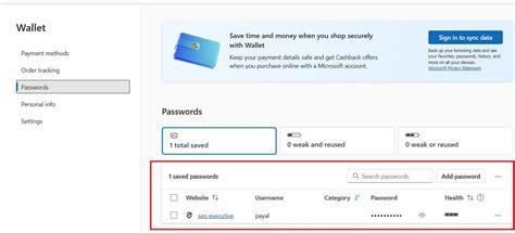 See Your Saved Passwords In Microsoft Edge Easy Steps