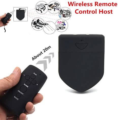 Wireless Remote Control Electro Shock Power Therapy Boxdual Holes