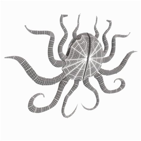 Octopus 3d Model 19 Fbx Obj Max Free3d
