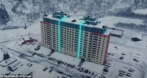 Welcome To The Alaska Town Where All The Residents Live Under One Roof