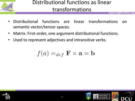 An Introduction To Compositional Models In Distributional Semantics Ppt