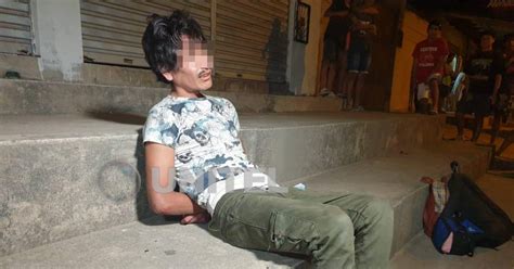 Dos Sujetos Atracan A Una Pareja Pero A Los Minutos Uno De Ellos Es Capturado Y Entrega Lo Robado