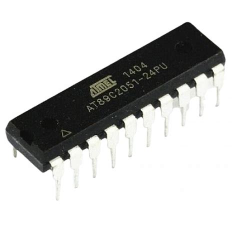 at89c2051 24pu dip 20 8 bit microcontroller