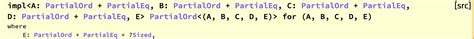 Partialord Docs For Generic Tuples Show The Where Clauses In A Seemingly Random Order · Issue