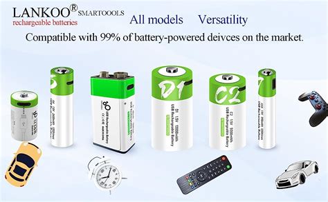 Amazon Lankoo Rechargeable CR2 Lithium Ion Battery High Capacity 3 7V 300mAh Rechargeable