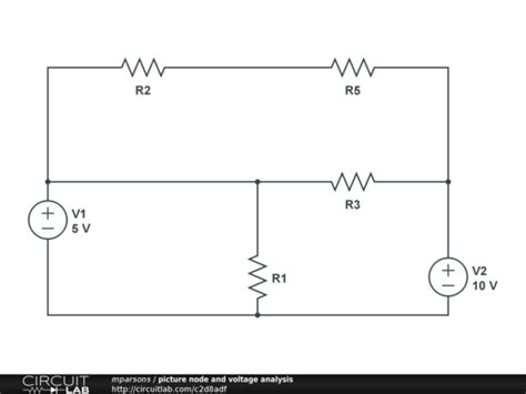 Picture Node And Voltage Analysis CircuitLab