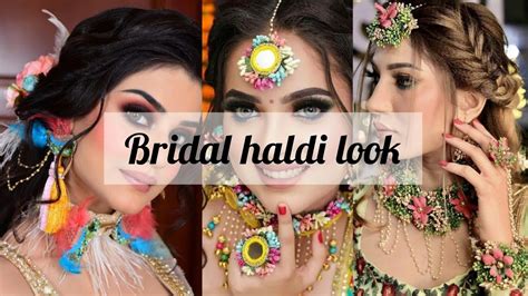 Bridal Haldi Look Haldi Look Makeup Styling Zone Youtube